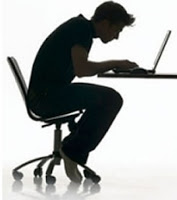 técnicas adecuadas para digitar: postura corporal frente al computador