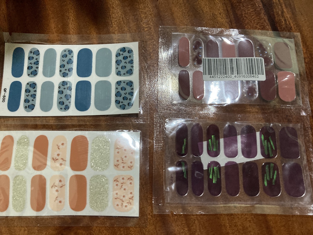 Review Nail Sticker Stiker Kuku Murah dan Cantik - Perempuan & Gaya Hidup