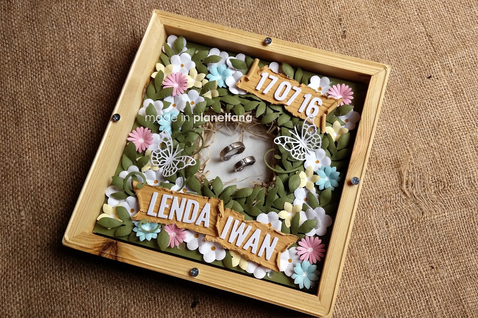 scrapbook ring #11 - made in planetfana