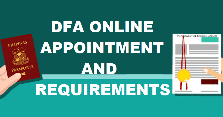 DFA Online Appointment and Requirements : The Definitive Guide for 2020 ...