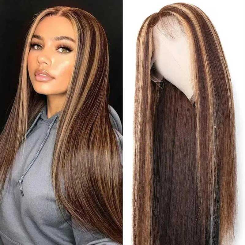 Straight wave human hair wigs traditional hairstyles