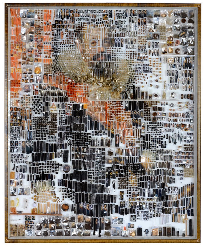 Florilège: MICHAEL MAPES - "PORTRAITS FRAGMENTES" - USA