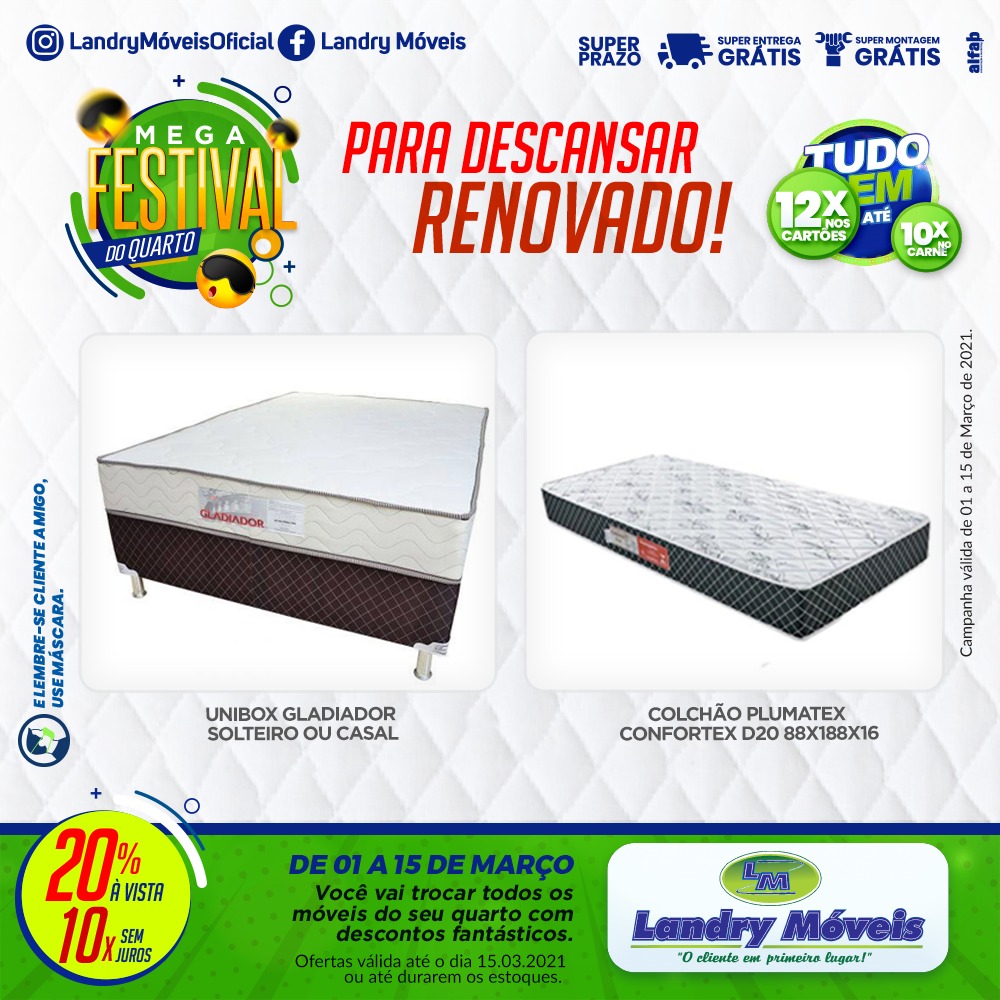 Blog Alex Ramos: MEGA FESTIVAL DE QUARTO LANDRY MÓVEIS. PARA DESCANSAR ...