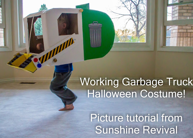 Sunshine Revival: Working Garbage Truck Halloween Costume