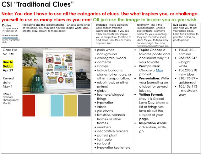 CSI: Color, Stories, Inspiration: May Case Files - First Reveal ...