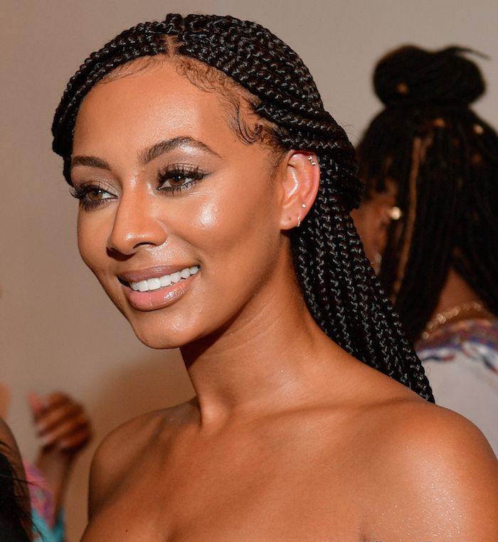 Keri Hilson | Box braids hairstyles, Short box braids, Braided hairstyles