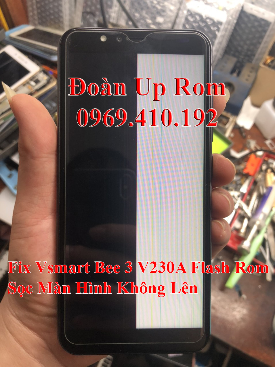 Fix lỗi Vsmart Bee 3 V230A Vsmart Star V320A Star 3 V330A treo logo báo ...