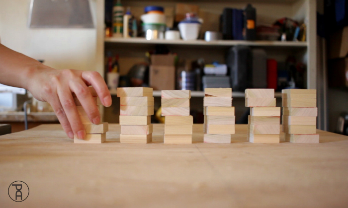 DIY Quirky Wood Block Game | Pneumatic Addict