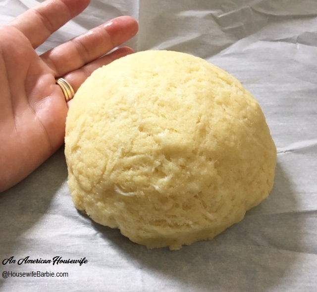 An American Housewife: Low Carb Spinach and Cheese Calizza - Pizza ...