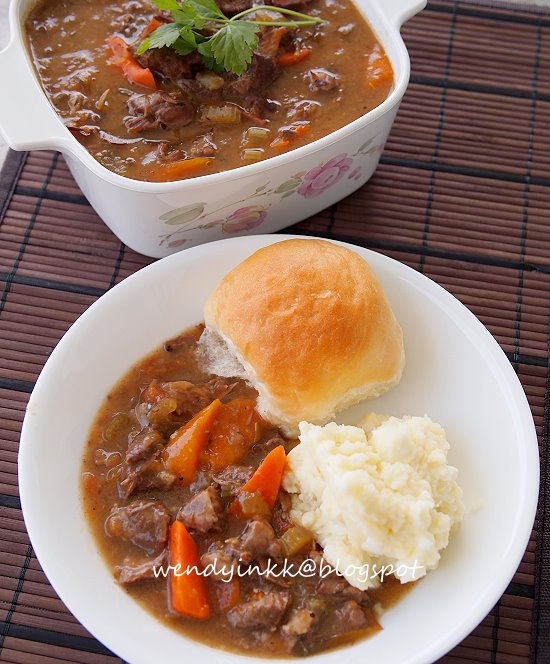 Table for 2.... or more: Beef Stew with Mash - Beef Week # 3