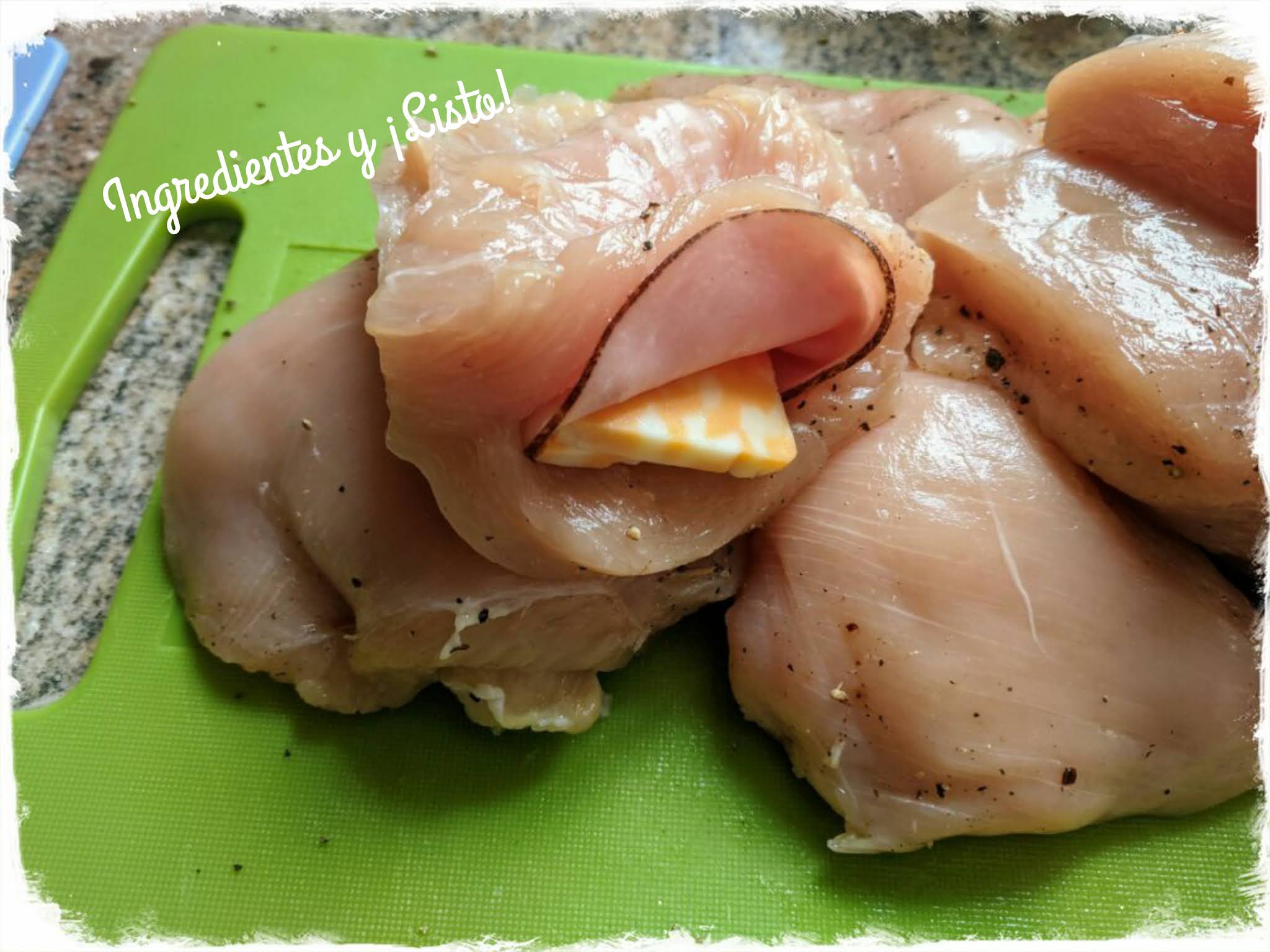 Ingredientes y ¡Listo!: Pechugas de Pollo a la Cordon Bleu