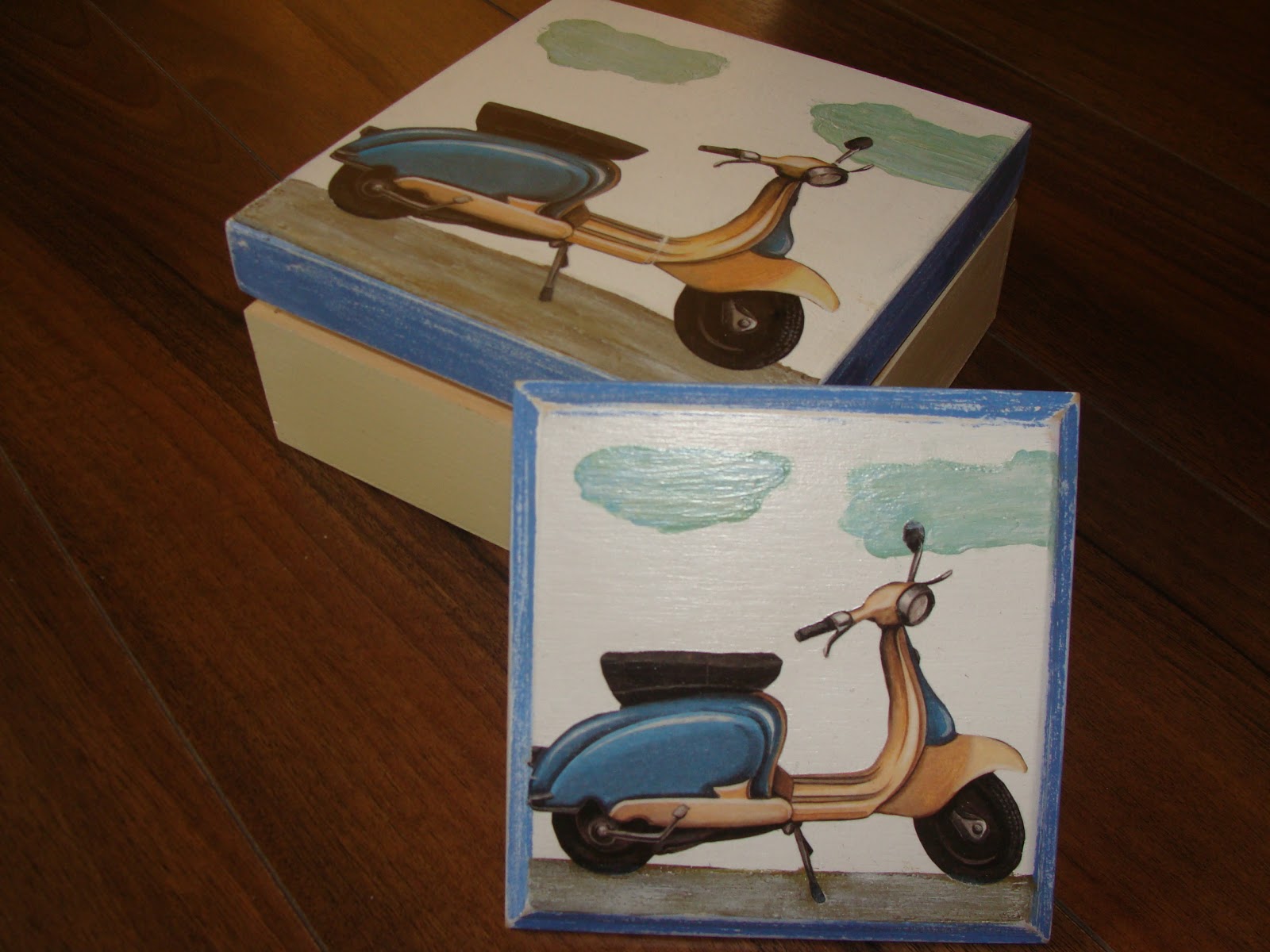bliblikia: "VESPA" ΞΥΛΙΝΟ ΚΑΔΡΑΚΙ ΜΕ ΧΕΙΡΟΠΟΙΗΤΗ ΤΕΧΝΟΤΡΟΠΙΑ ...