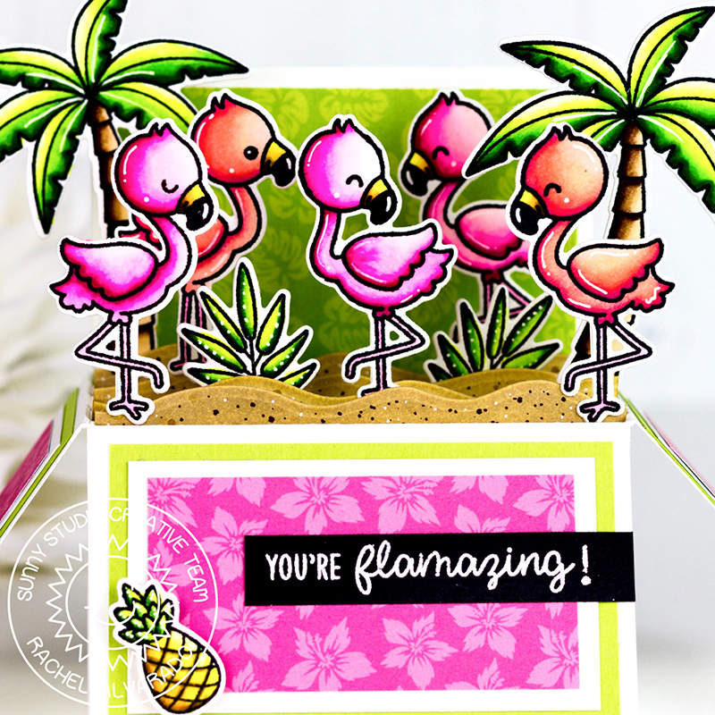 Sunny Studio: Fabulous Flamingos Cards with Lexa and Rachel