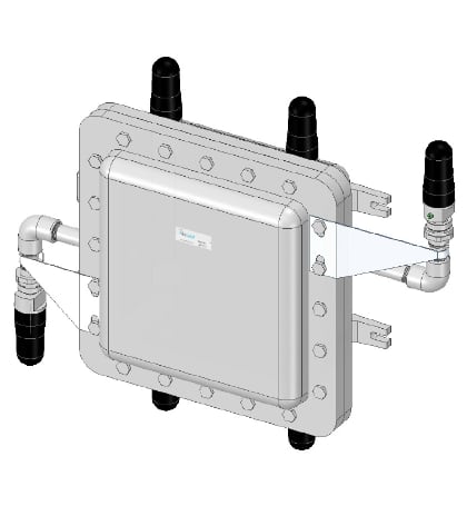 NEW! The AP415 Dual-Band Hazardous Area Access Point Enclosure for ...