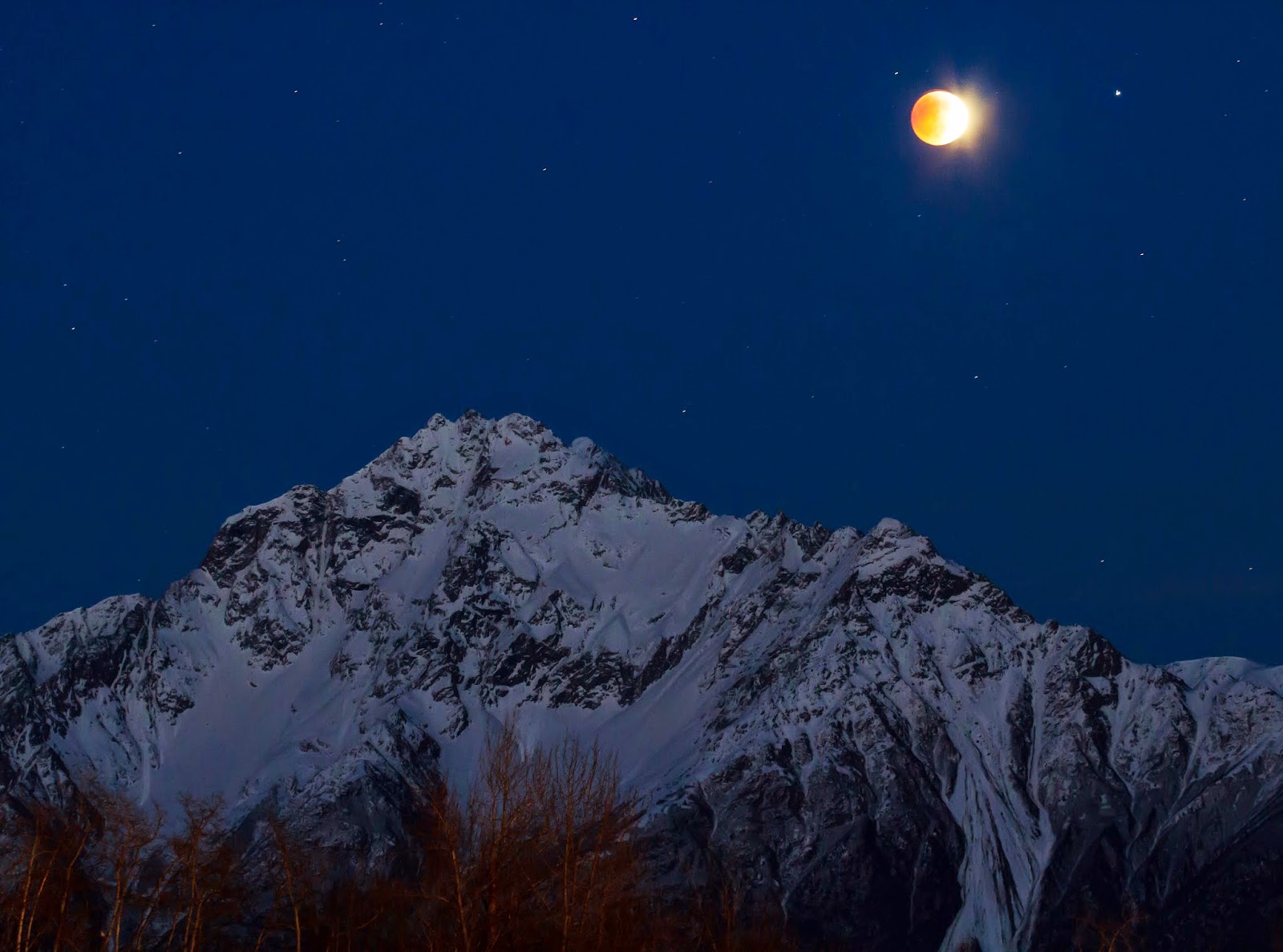 Intimate Alaska: The Lunar Eclipse
