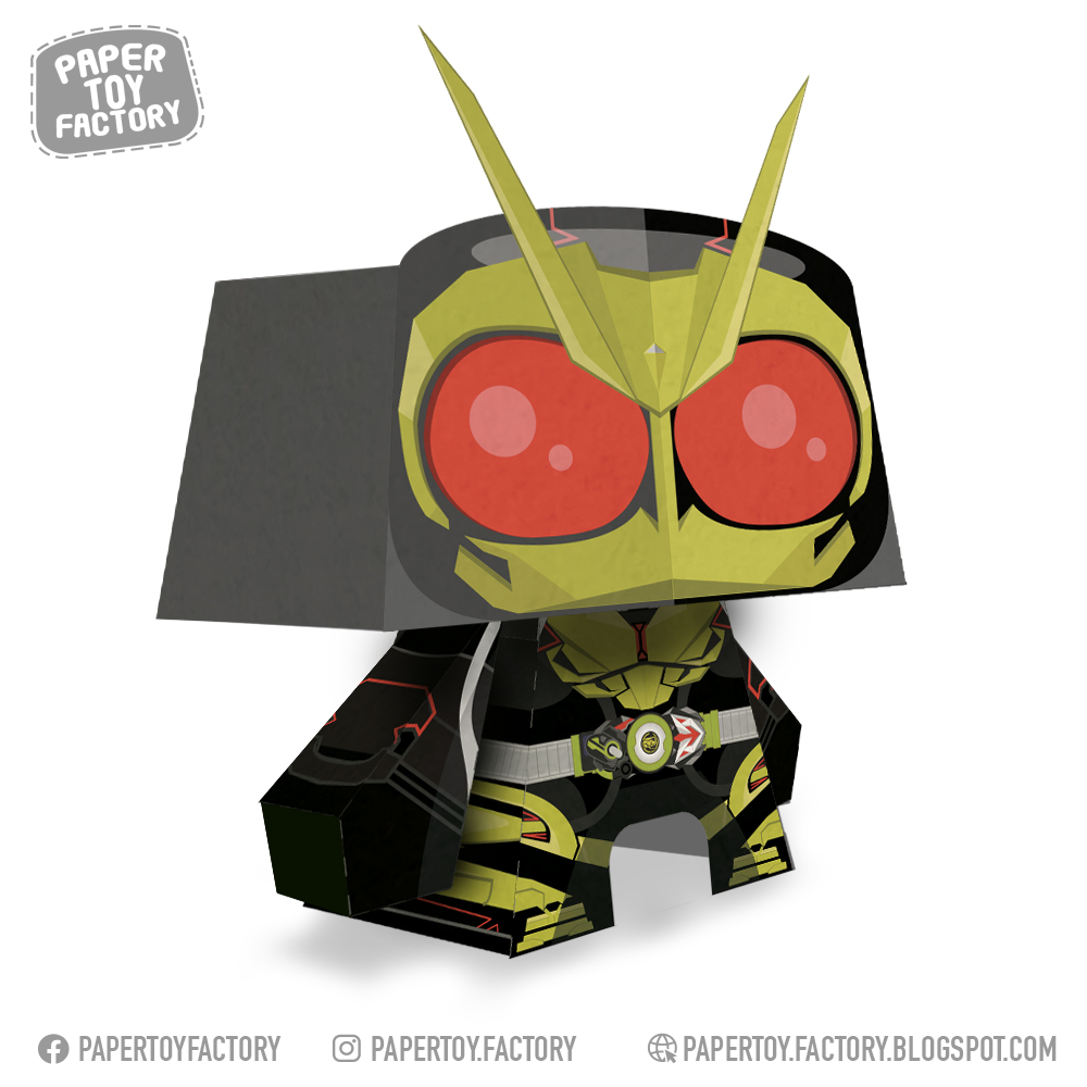 Paper Toy Factory: Kamen Rider Zero-One Papercraft