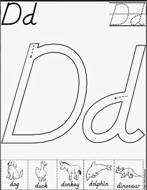 Letter of the Week : Dd - A Bountiful Love