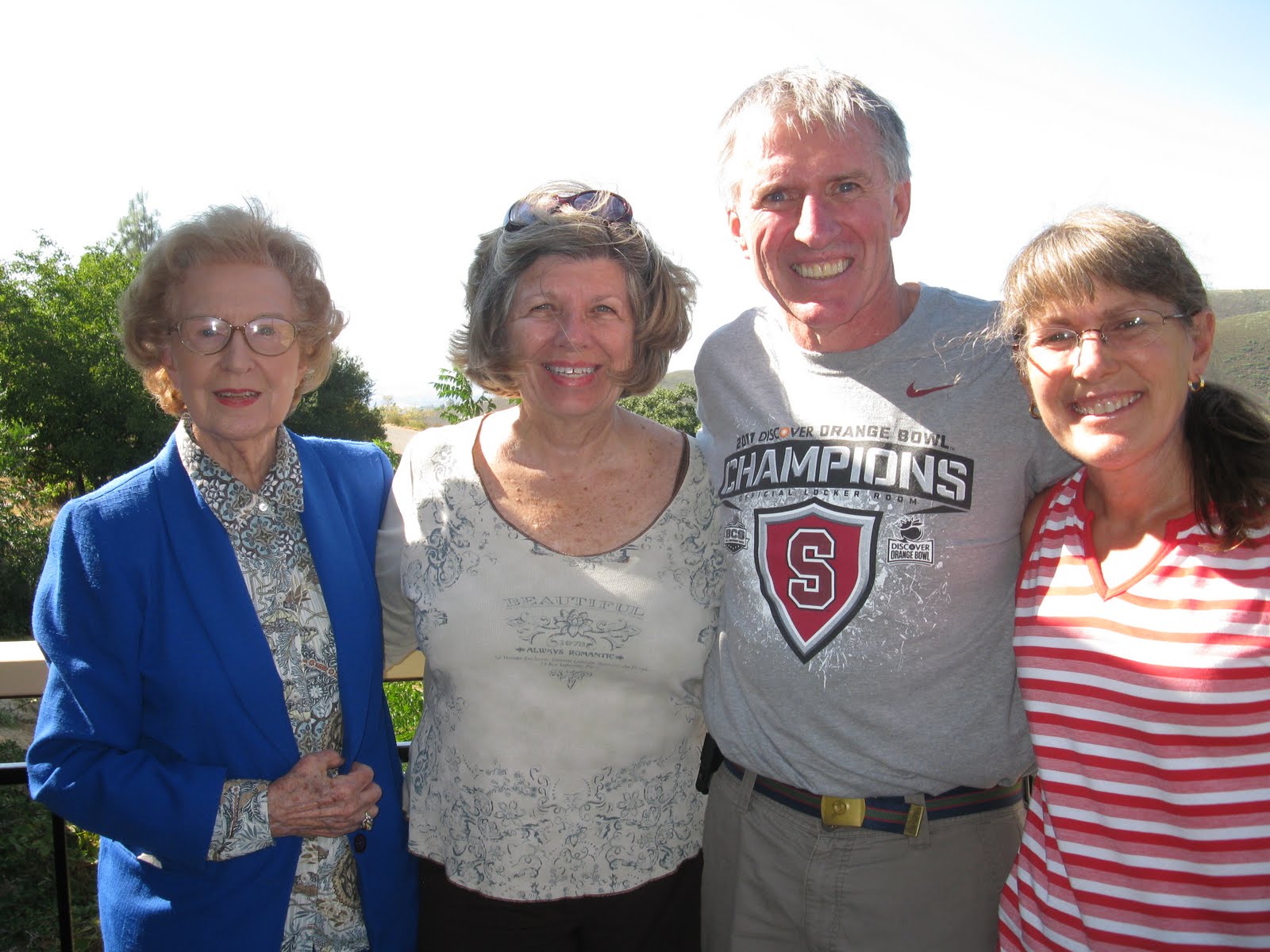 Stanford Sloan Class of 1977: 9/6/2011 JoAnn Morgan and her mother ...