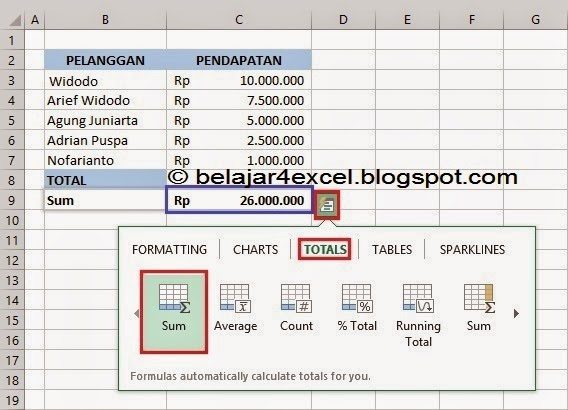 Where is the quick analysis button in excel 2017 - snospicy