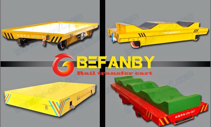 rail guided vehicle: transfer car on rail track