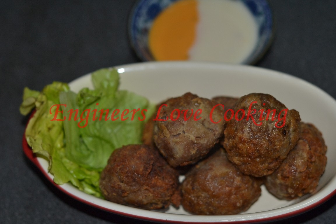 Engineers Love Cooking: BEBOLA DAGING KUKUS BUATAN SENDIRI / HOMEMADE ...