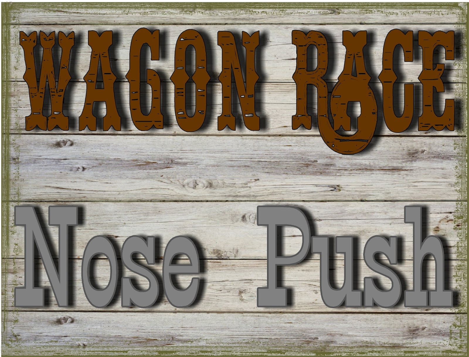 HollysHome Family Life: Cowboy Minute To Win It Games or Pioneer Minute ...