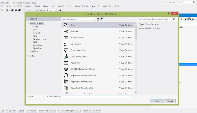 Freak Wcf Proxy Generation Using Clientbase