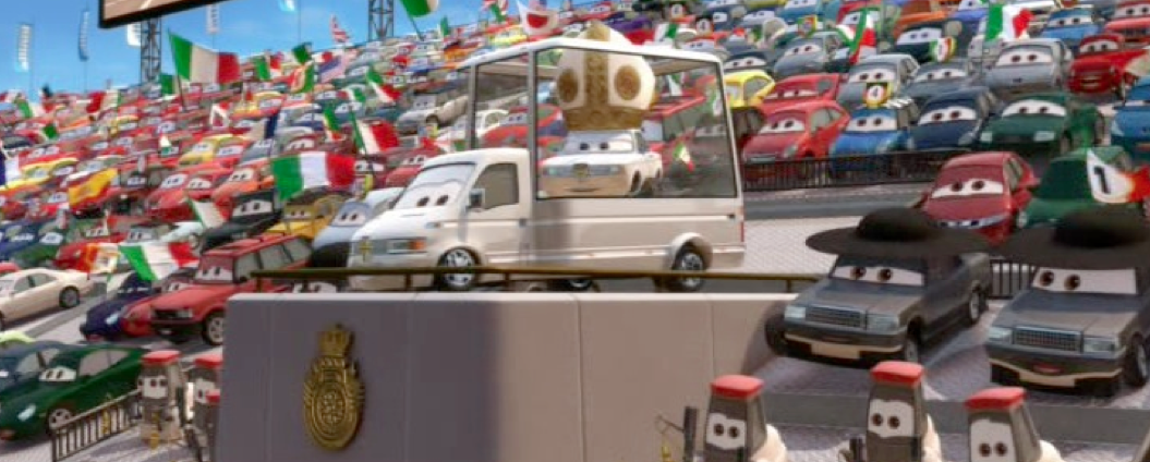 Dan the Pixar Fan: Cars 2: Pope Pinion IV