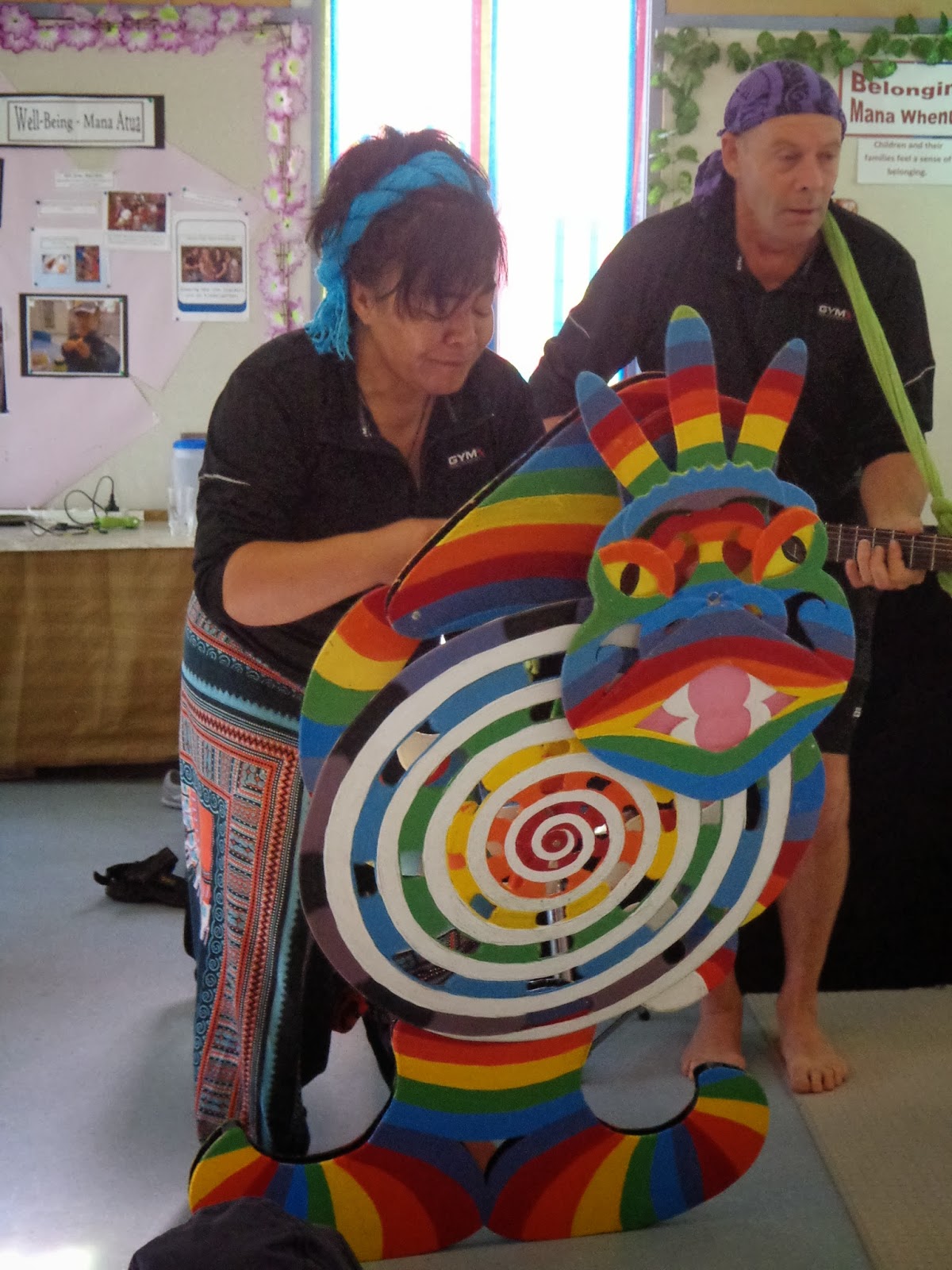 Welcome to Glamorgan Kindergarten Blog : Apo the Greedy Taniwha, Puppet