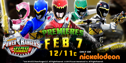 NickALive!: Nickelodeon USA To Premiere "Power Rangers Dino Charge ...