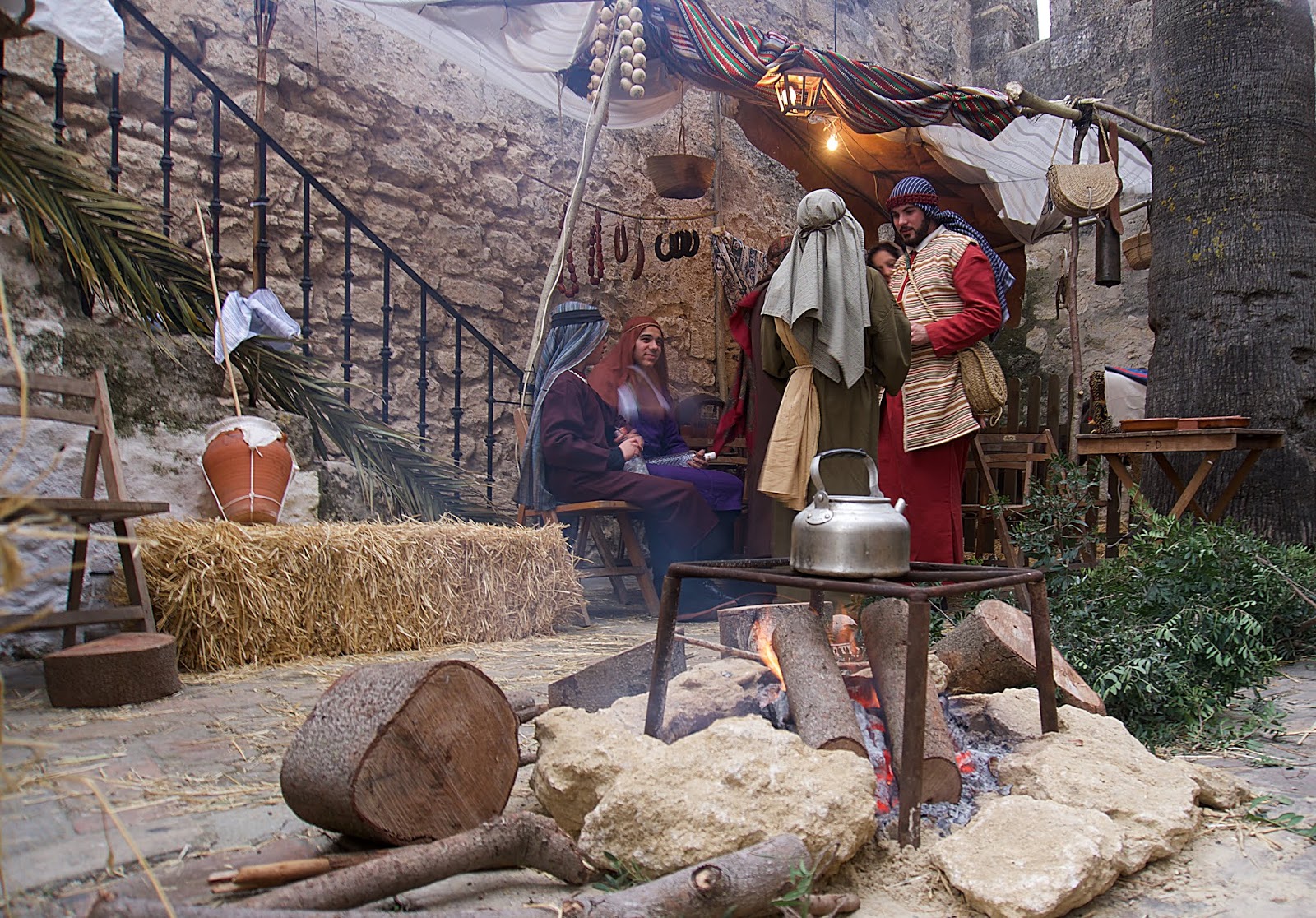 MARINA MAGRO: Spagna a Vejer il presepio vivente (presepe fai, pane ...