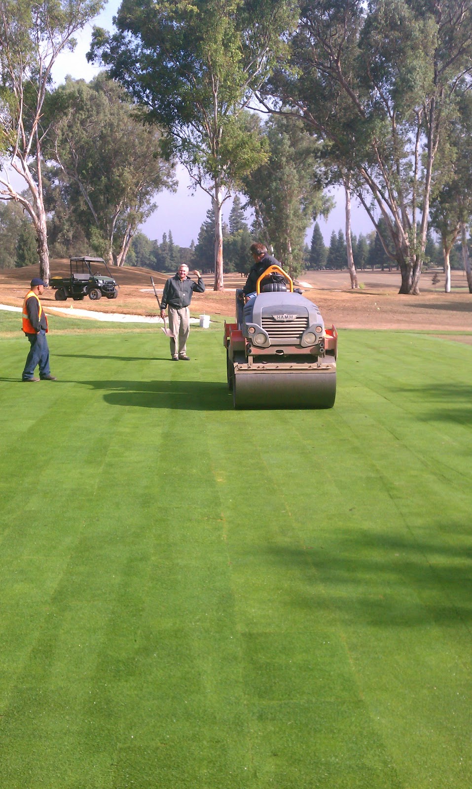 La Rinconada CC Golf Course Maintenance: Cleaning Up and Growing Grass