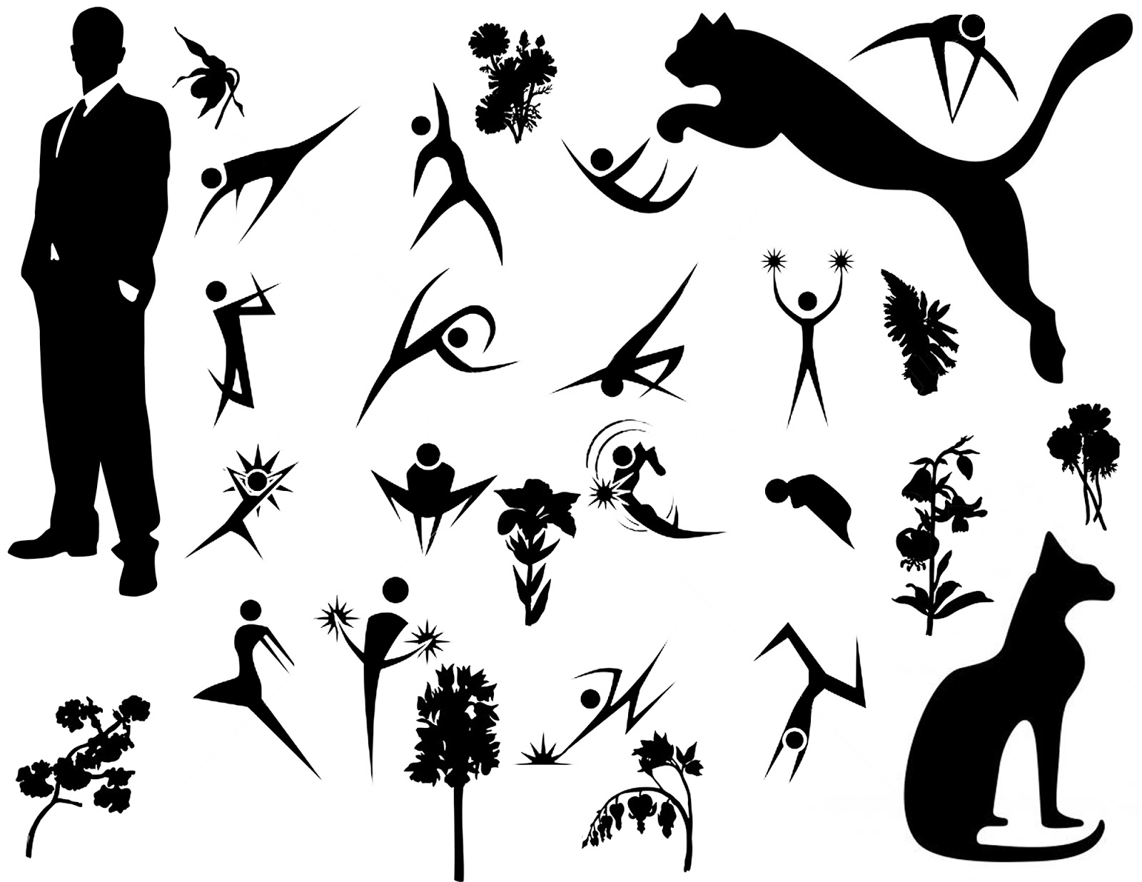 Kai's Blog of Animation and Such!: Silhouette Practice!