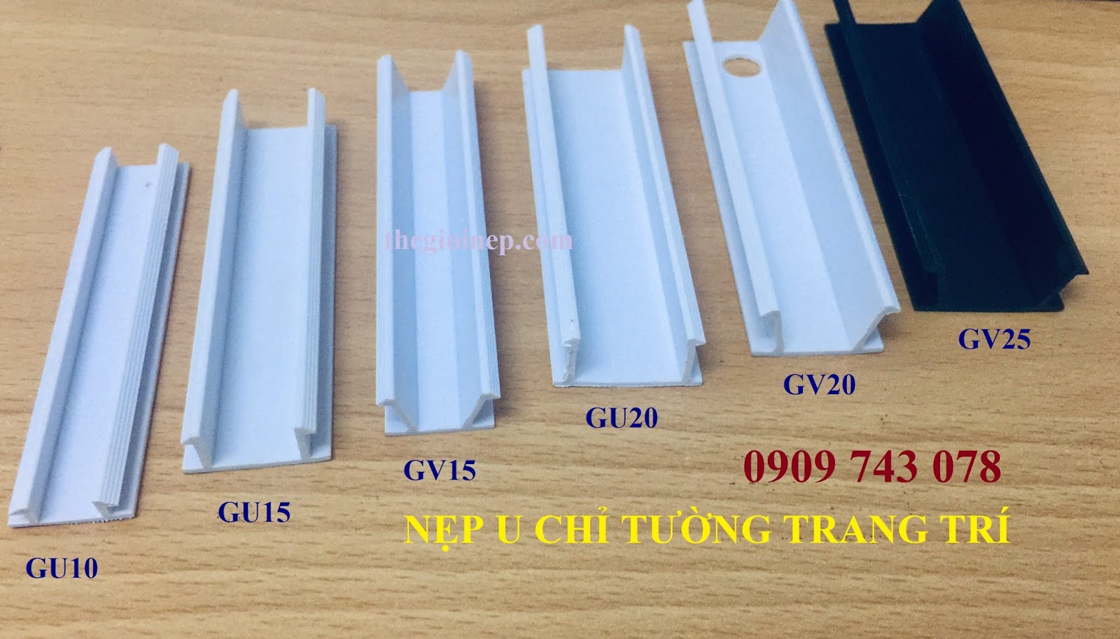 Nẹp Nhựa Upvc Nẹp Hoàn Thiện Nẹp Tô Trát Nẹp Xây Tô Nẹp U Chỉ Âm