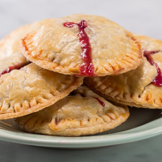 5 Ingredient Berries & Cream Hand Pies - pastry recipes