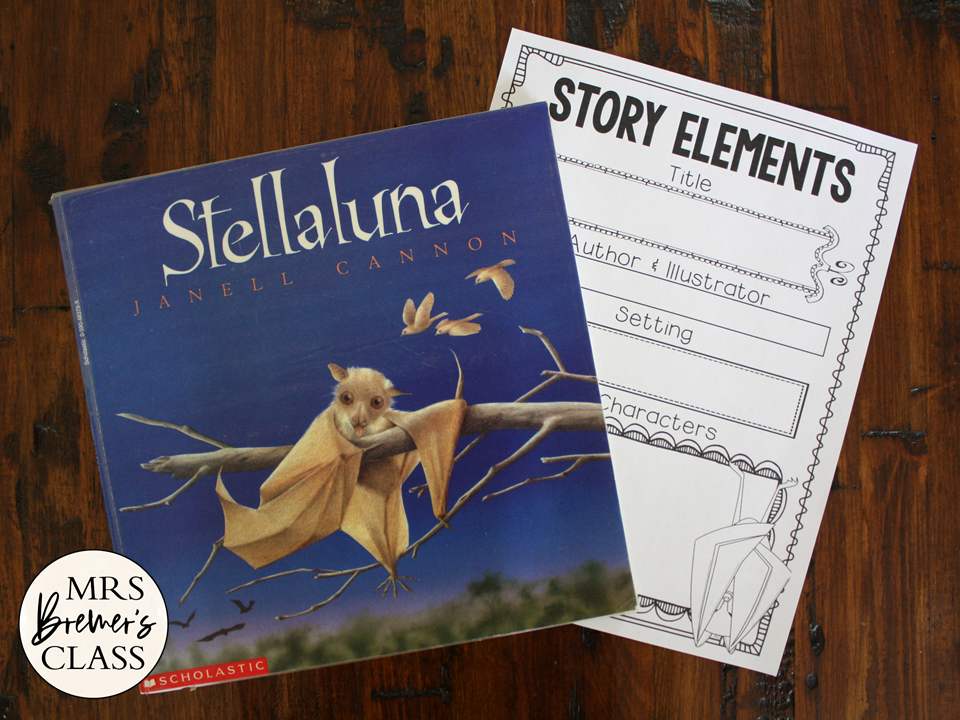 Stellaluna | Book Activities and Craftivity | Mrs. Bremer's Class