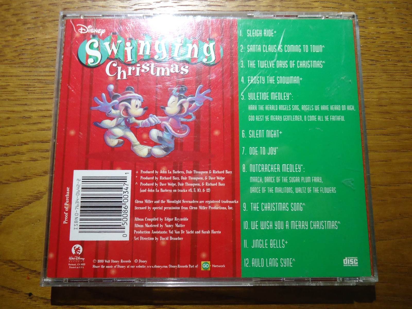 【ディズニーのCD】クリスマスジャズ 「Disney Swinging Christmas」を買ってみた！|ぼくのケチリッチな節約日記