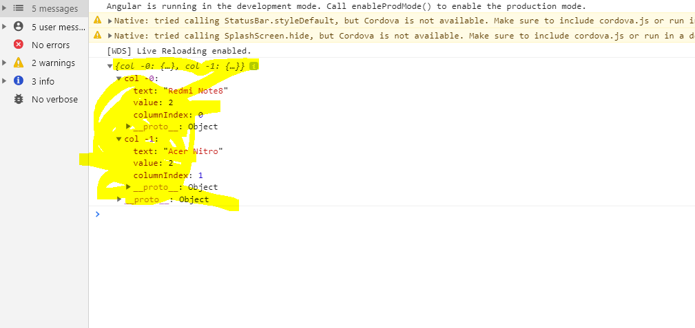 Ionic Picker Sample Code In Angular