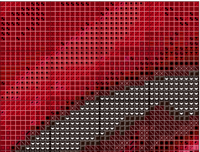 #37 Red Rose (SCP210738) - FREE PATTERN