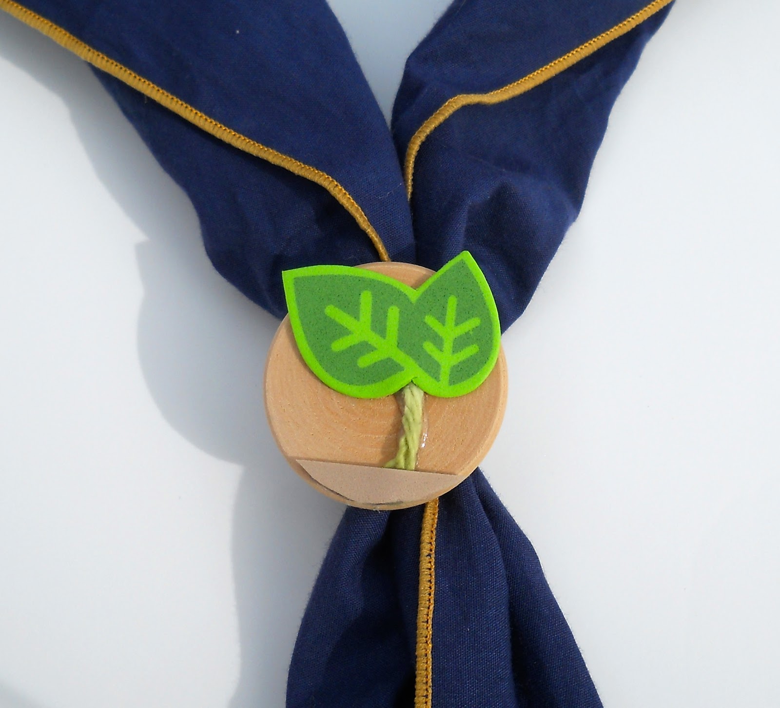 1001 Goals: Sprout Cub Scout Neckerchief Slide