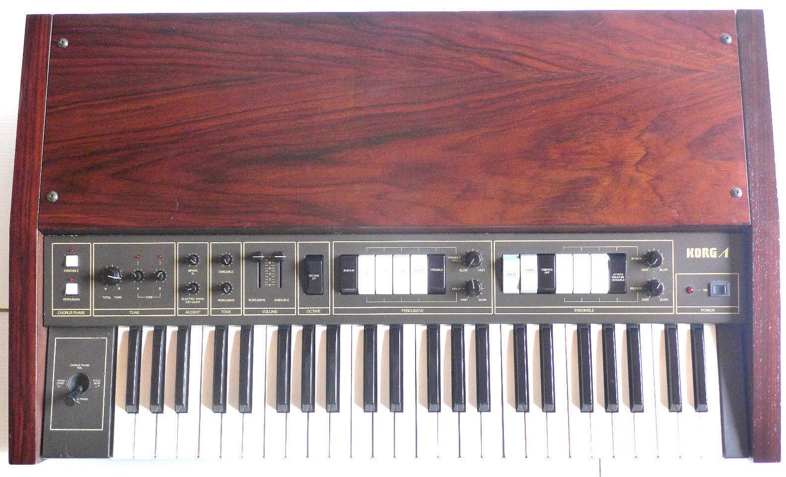 MATRIXSYNTH: KORG LAMBDA ES50 VINTAGE ANALOG SYNTHESIZER STRINGS SN 231709