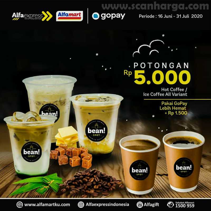 Promo AlfaExpress RTD Hot/Iced Coffee Potongan Rp 5.000 + Extra Rp 1. ...
