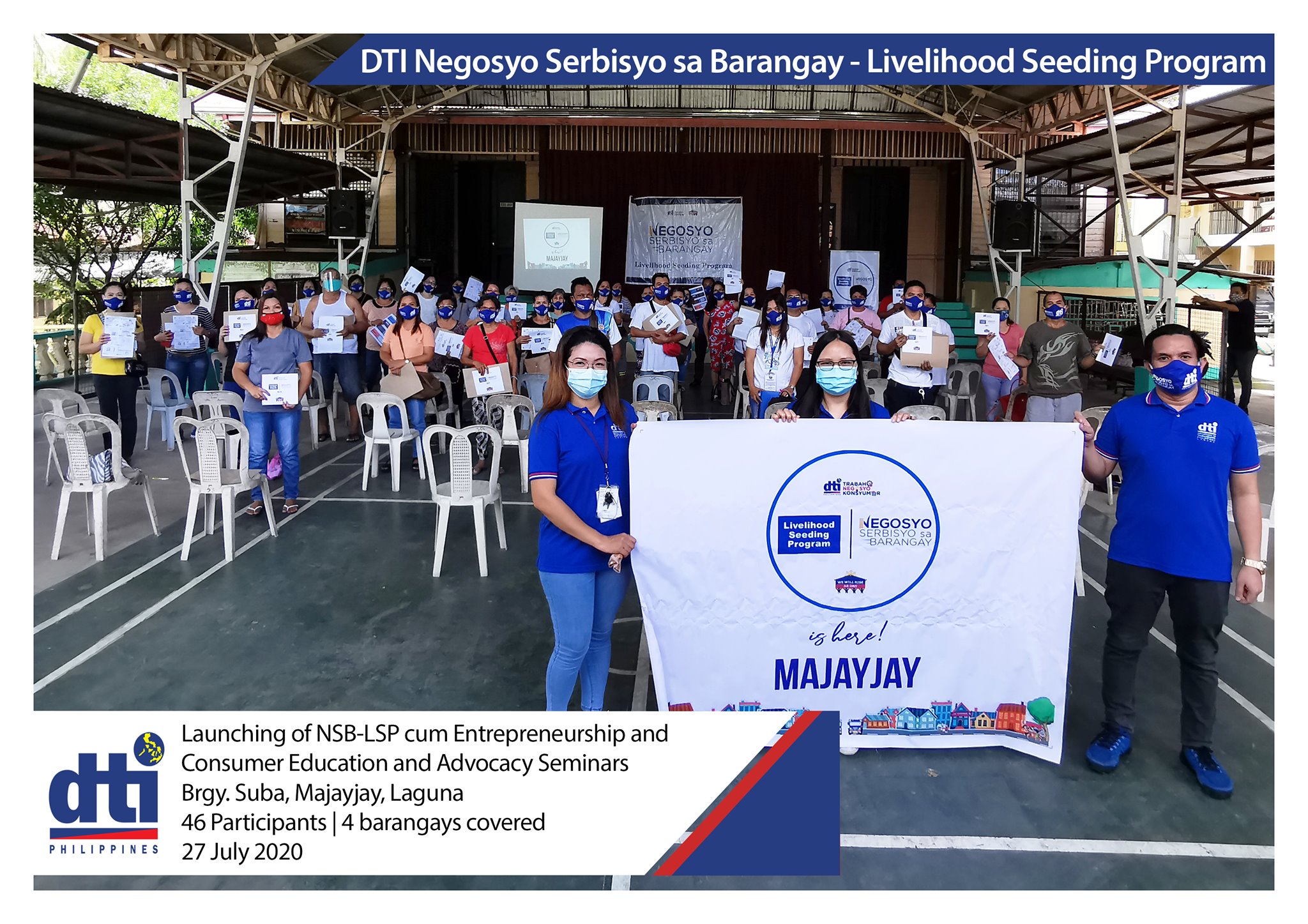 Barangay Reporter: DTI Laguna brings closer business assistance to ...