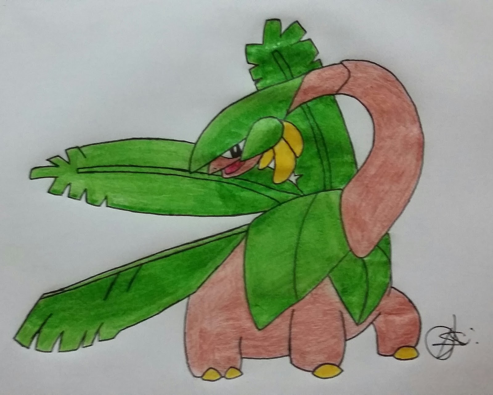 Tutorial de Desenho Tropius