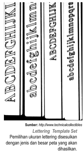 Mengenal Teknik Lettering Pada Peta - SERBA SERBI