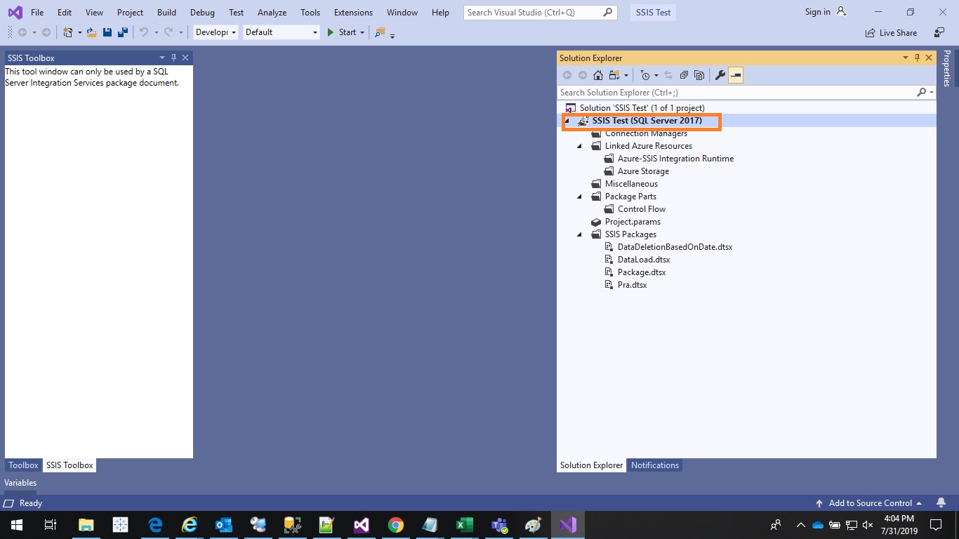 SSIS - Convert to project deployment mode