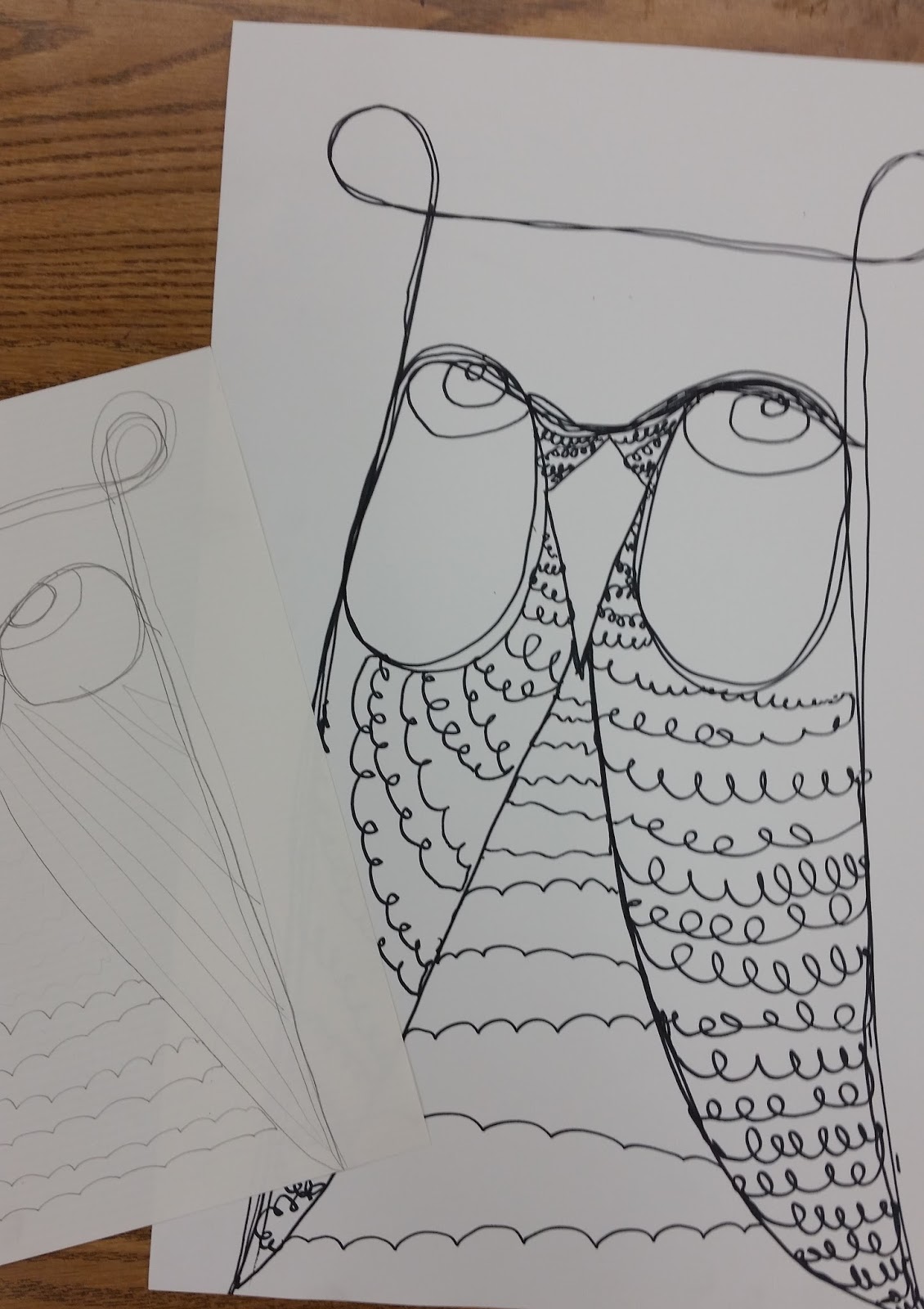 The David Lubin Art Studio: Continuous Line Drawing