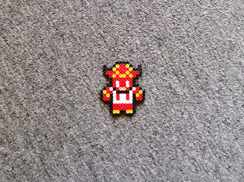 Long Black Fingers : Back At Perler Beads