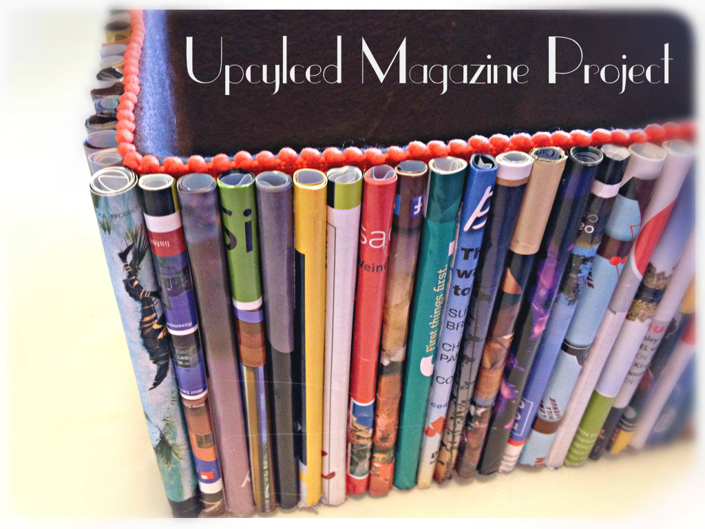 3squeezes: DIY Up-cycled Magazine Project
