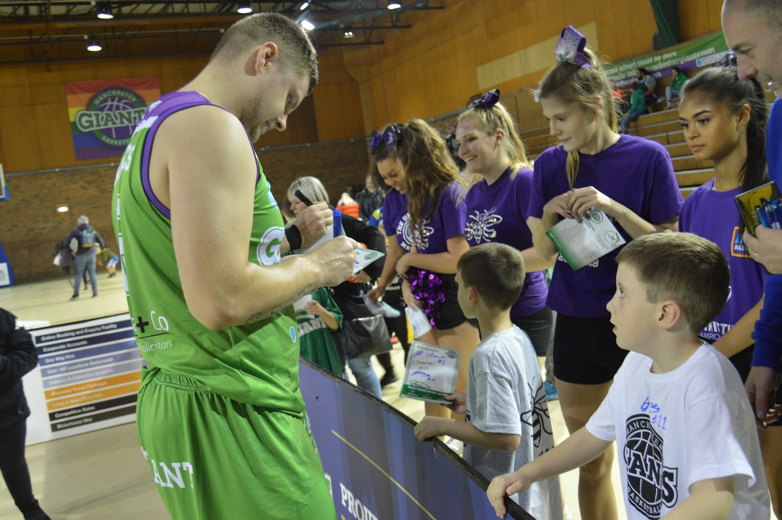 Playdays and Runways: Manchester Giants Basketball Party